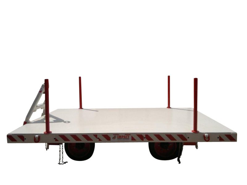 8T General Purpose Flat Top Trailer - Impact Mining | Underground ...