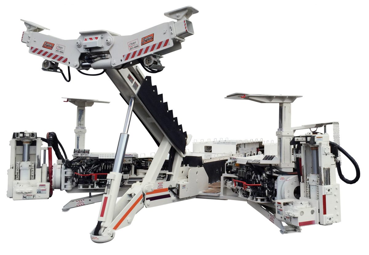 Fletcher CHDDR Twin Boom Bolter - Impact Mining | Underground Mining ...