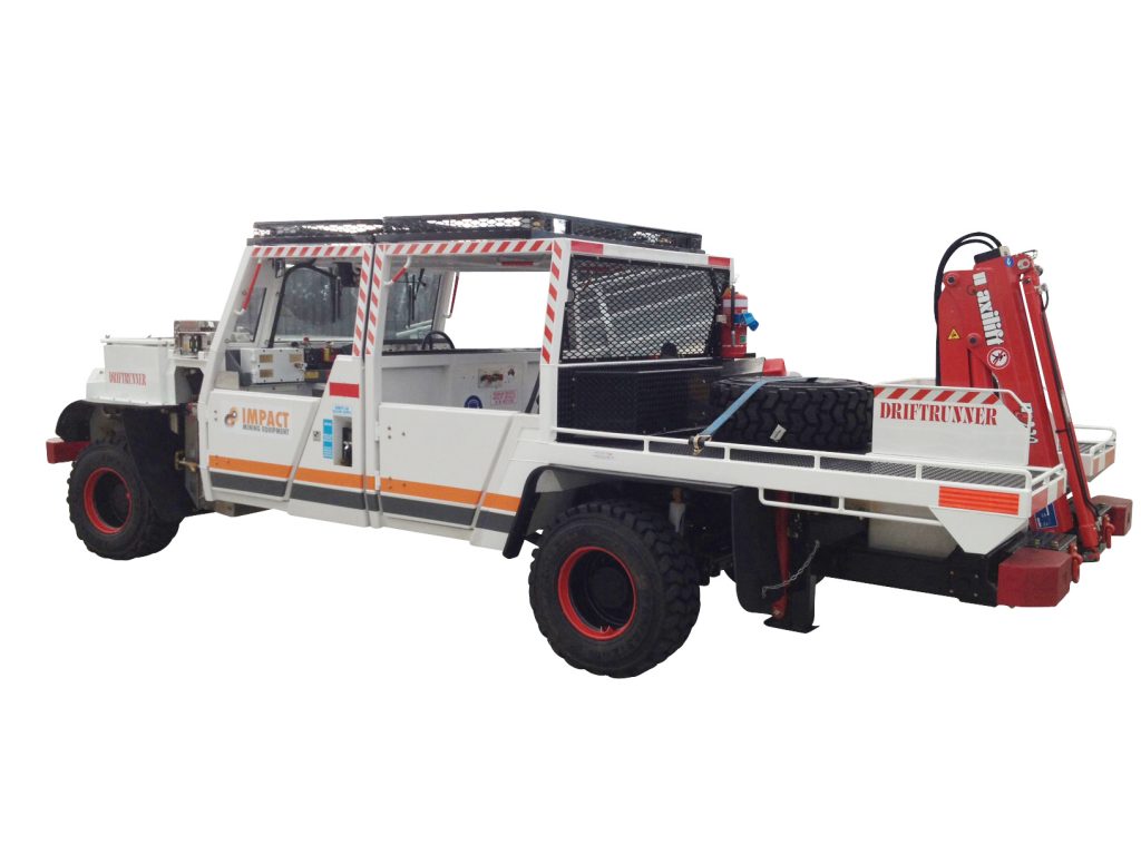 Driftrunner Dual Cab Ute with Maxilift Crane - Impact Mining ...