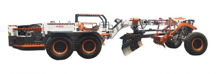 Mechanical Grader - Impact Mining | Underground Mining Equipment Hire