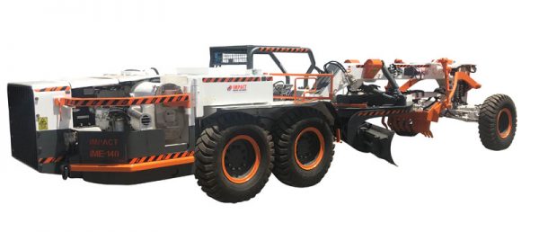 Mechanical Grader - Impact Mining | Underground Mining Equipment Hire